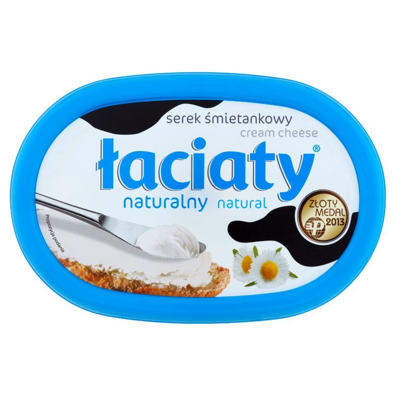 Łaciaty Serek śmietankowy naturalny 135 g - Delikatesy Dwójka Łaciaty Serek śmietankowy naturalny 135 g - Delikatesy Dwójka